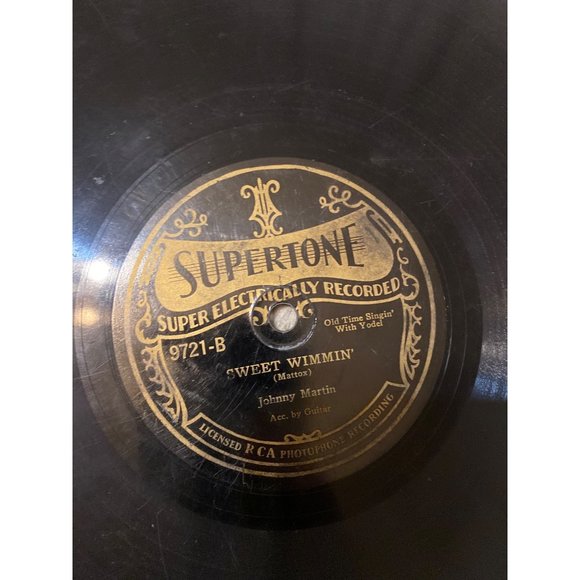 Supertone | Media | Vintage Vinyl Record Supertone Good Bye Mama Sweet ...